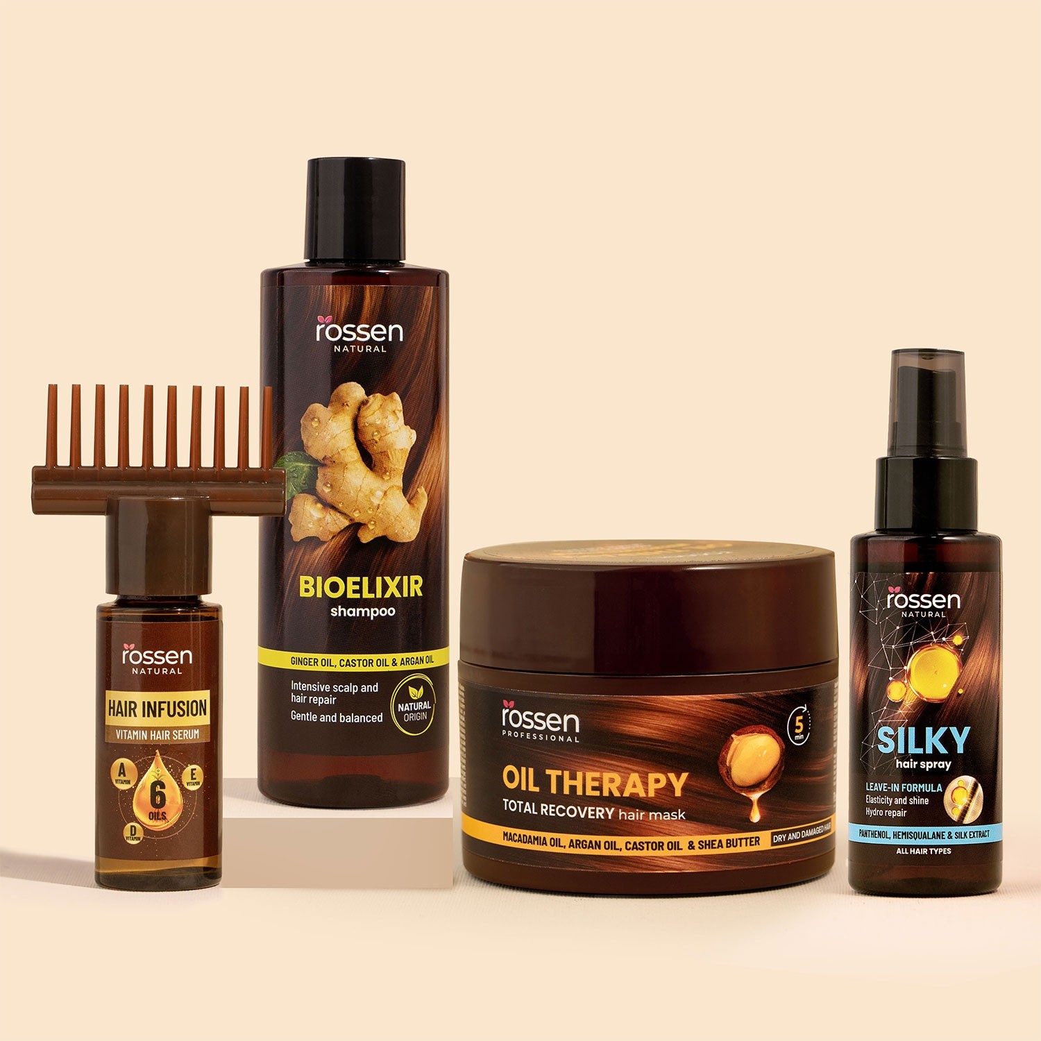 Set sa Hair infusion serumom | Rossen Natural