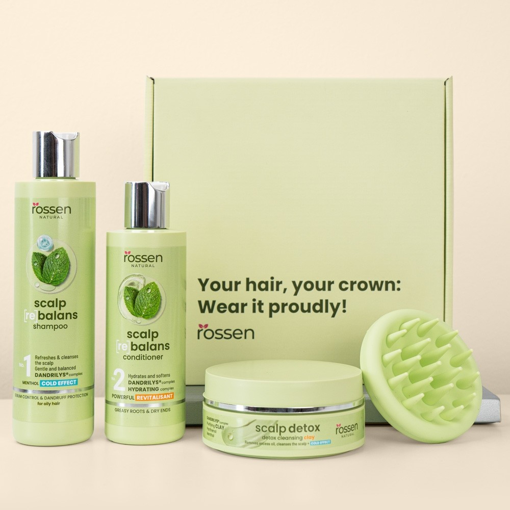 Scalp Rebalans set za masnu kosu | Rossen Natural