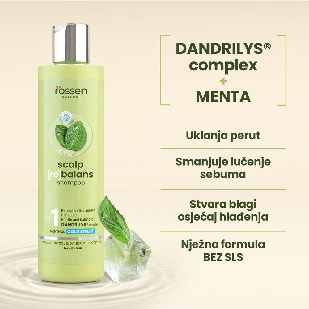 Scalp Rebalans set za masnu kosu | Rossen Natural